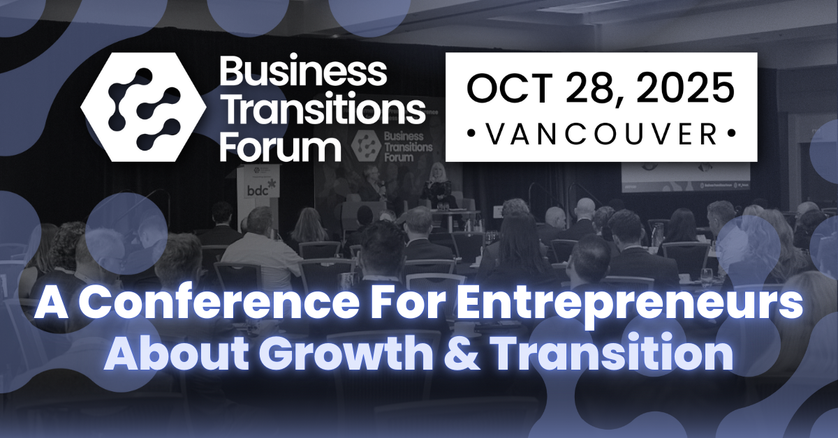 Conference Overview Van - Business Transitions Forum (BTF)